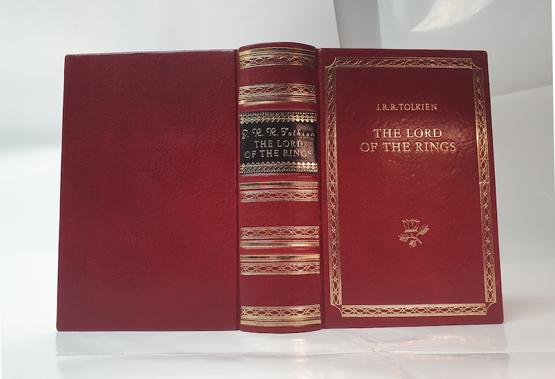 The Lord of the Rings by J.R.R. Tolkien, Leather, Luxury, Handmade ...