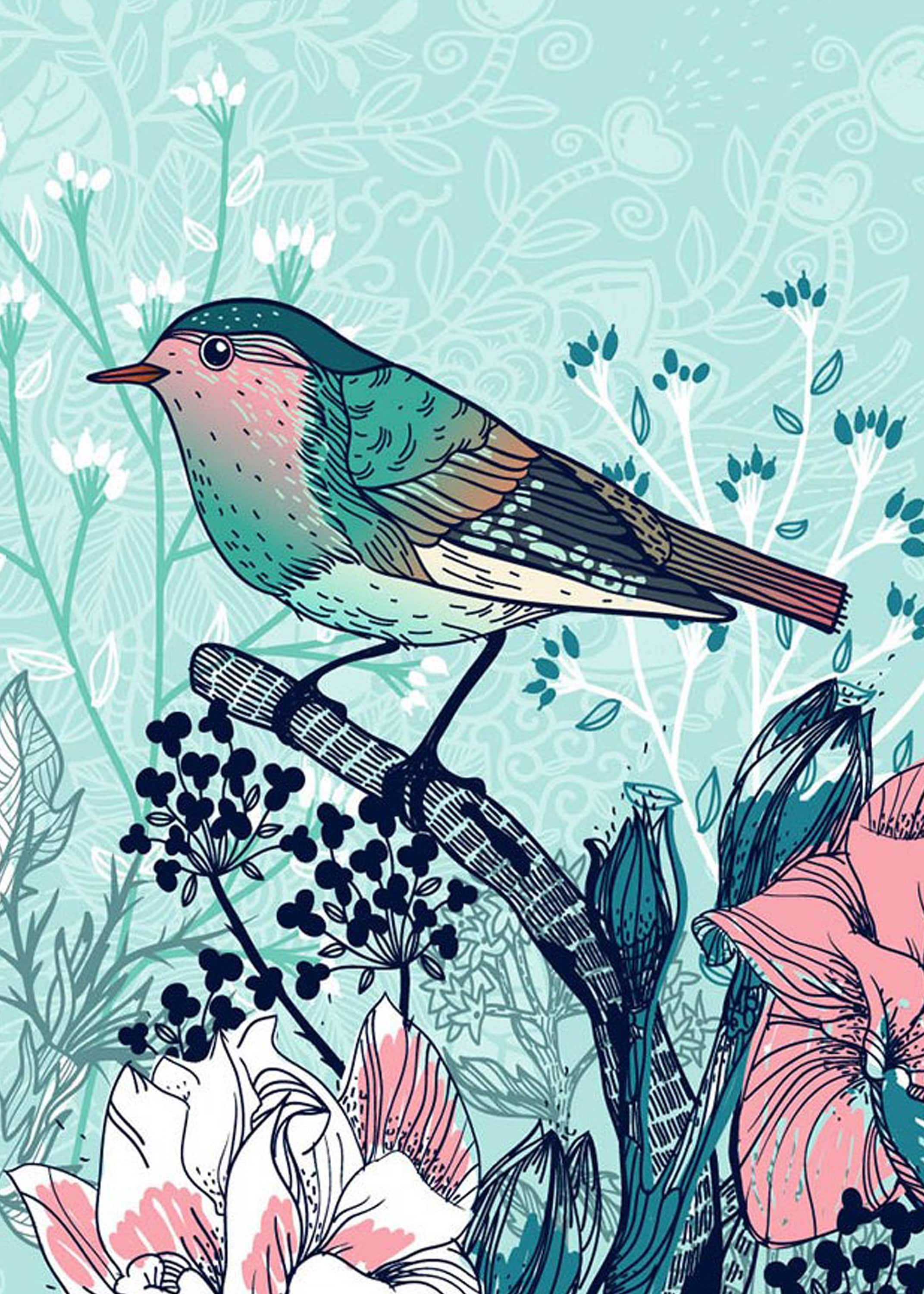 Set of 4 bird prints bird posters poster of birds bird | Etsy