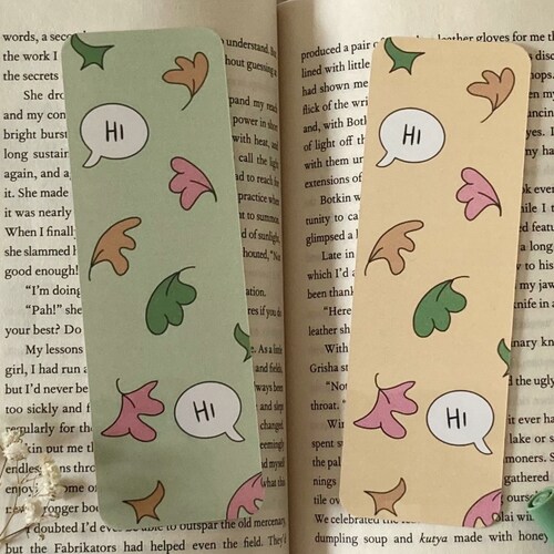 Heartstopper Bookmark Charlie and Nick Heartstopper Leaves - Etsy