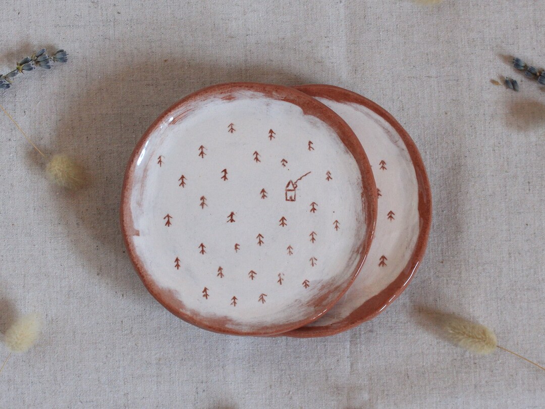 Handmade Mini Ceramic Plate – Rustic Small Dish, Unique Mother’s Day ...