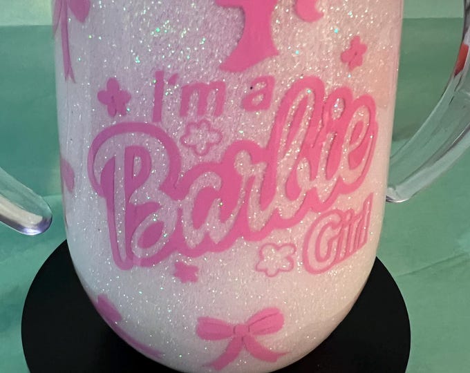 Barbie Girl Sippy Cup - Etsy