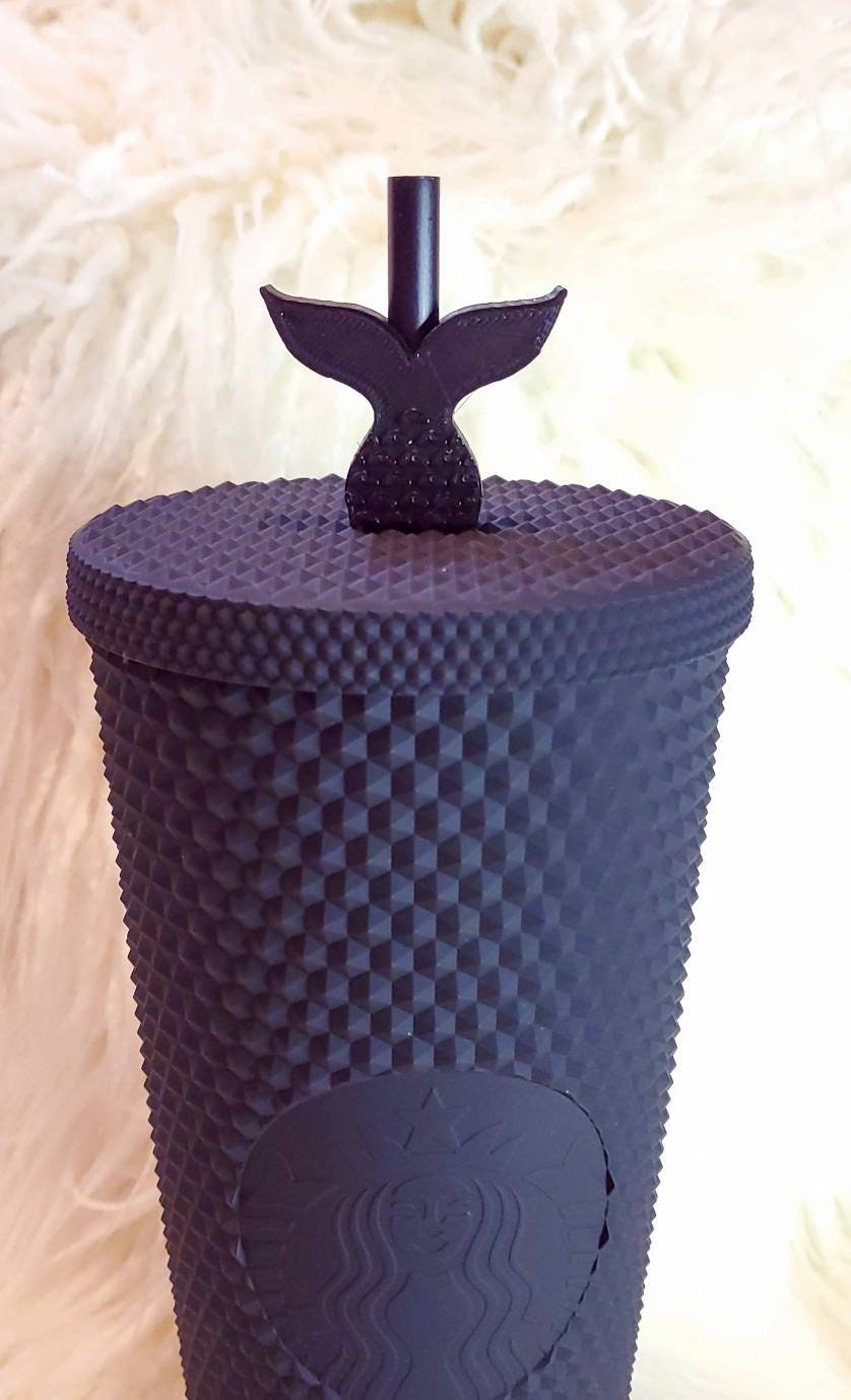 Mermaid Tail Straw Topper Siren Straw Topper Starbucks Straw Topper ...