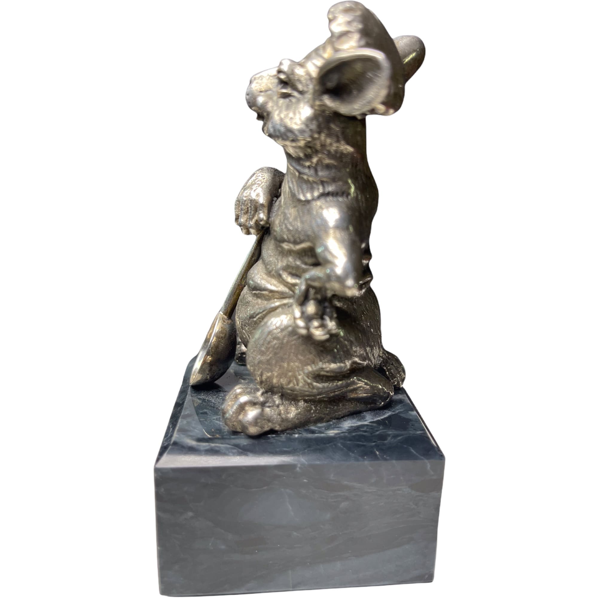 Silver Rabbit Handmade Unique Figurine Precious Sterling Silver 925 ...