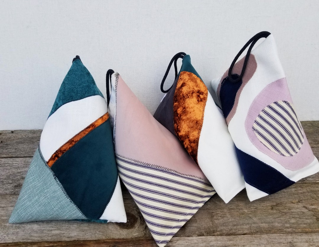Handmade Cotton Tablet/kindle/ipad Pillow Stand | Patchwork Pattern ...