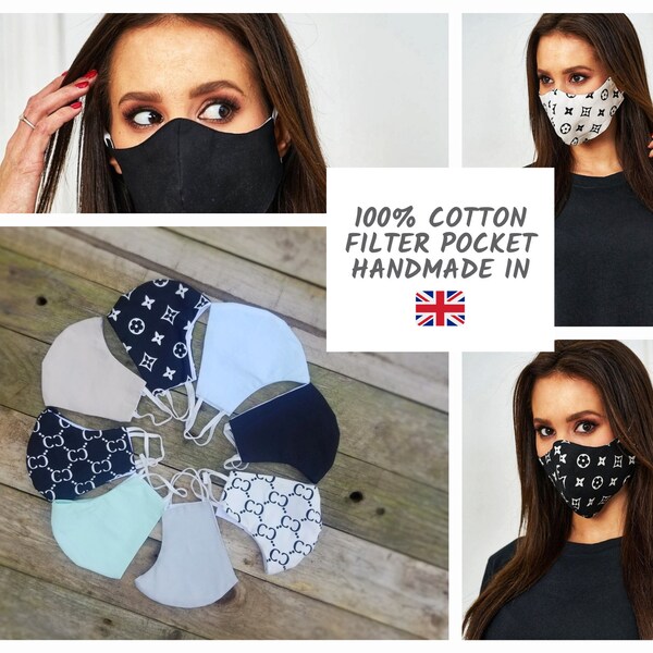 Cotton Face Mask - Etsy