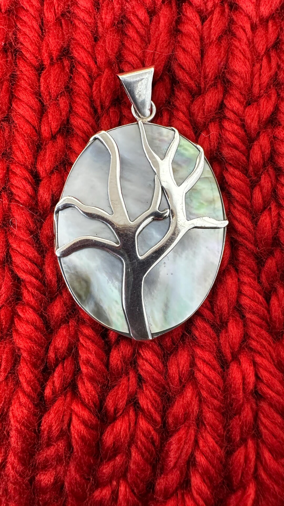 Tree of Silver Pendant - Etsy
