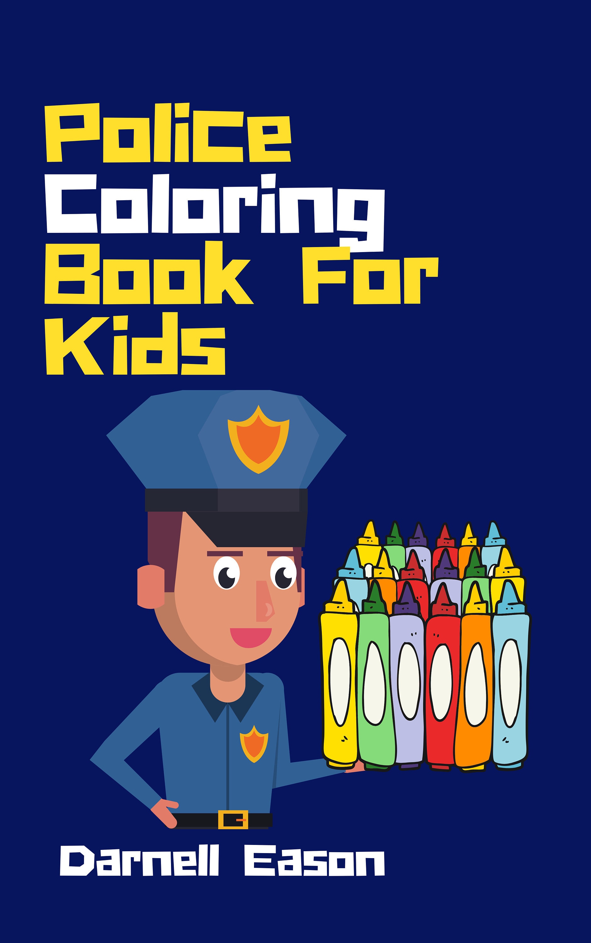 Police Coloring Book for Kids - Etsy