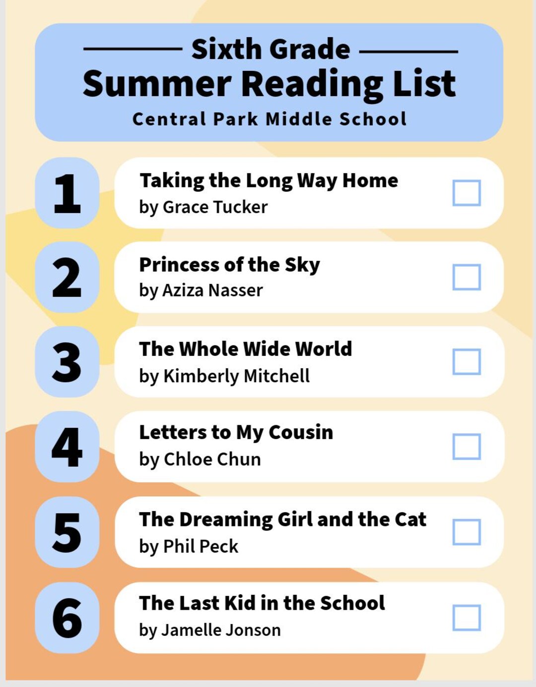 Summer Reading Template for Schools or Programs - Etsy