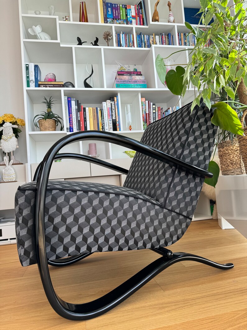 Halabala H269 Retro Armchair - Etsy