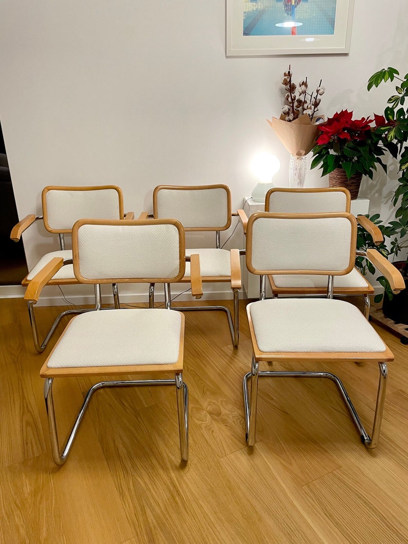 Silla Cesca diseñada por Marcel Bauer B32 - Etsy México