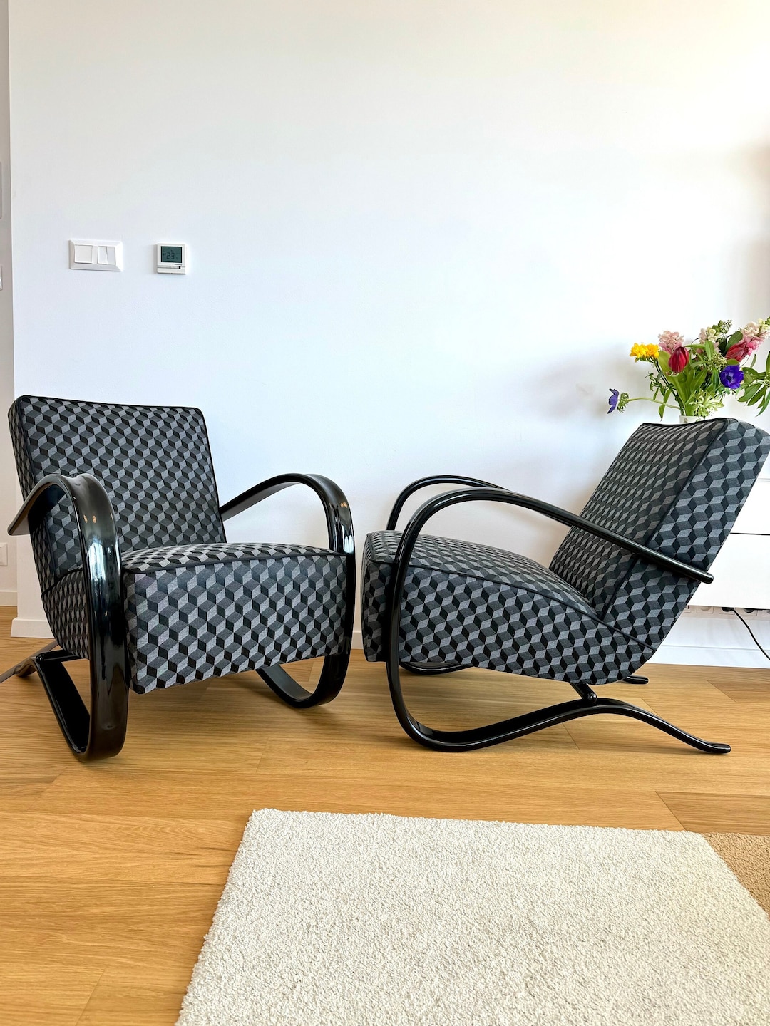 Halabala H269 Retro Armchair - Etsy