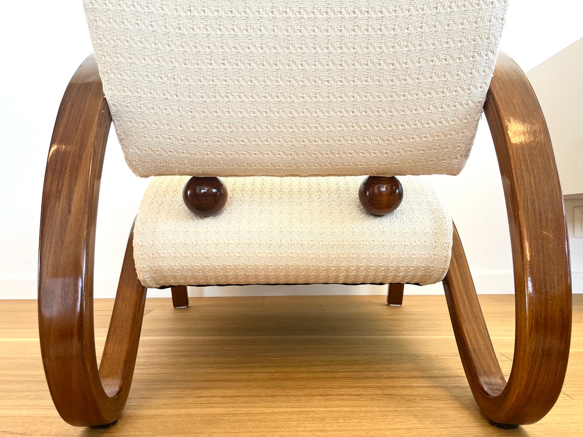 Halabala H275 Very RARE Retro Armchair From the 1930s - Etsy