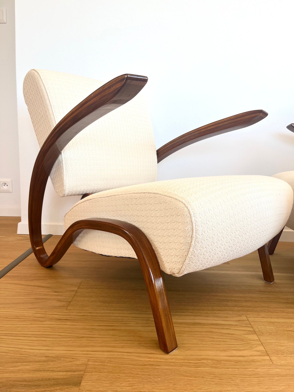 Halabala H275 Very RARE Retro Armchair From the 1930s - Etsy