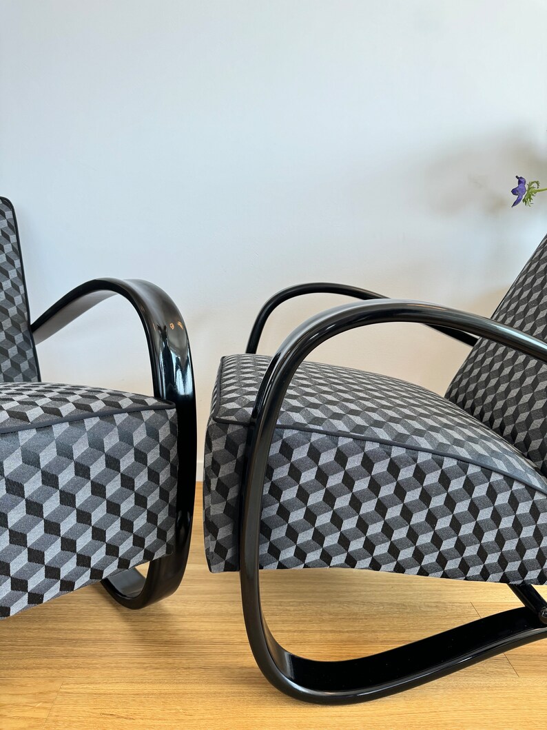 Halabala H269 Retro Armchair - Etsy