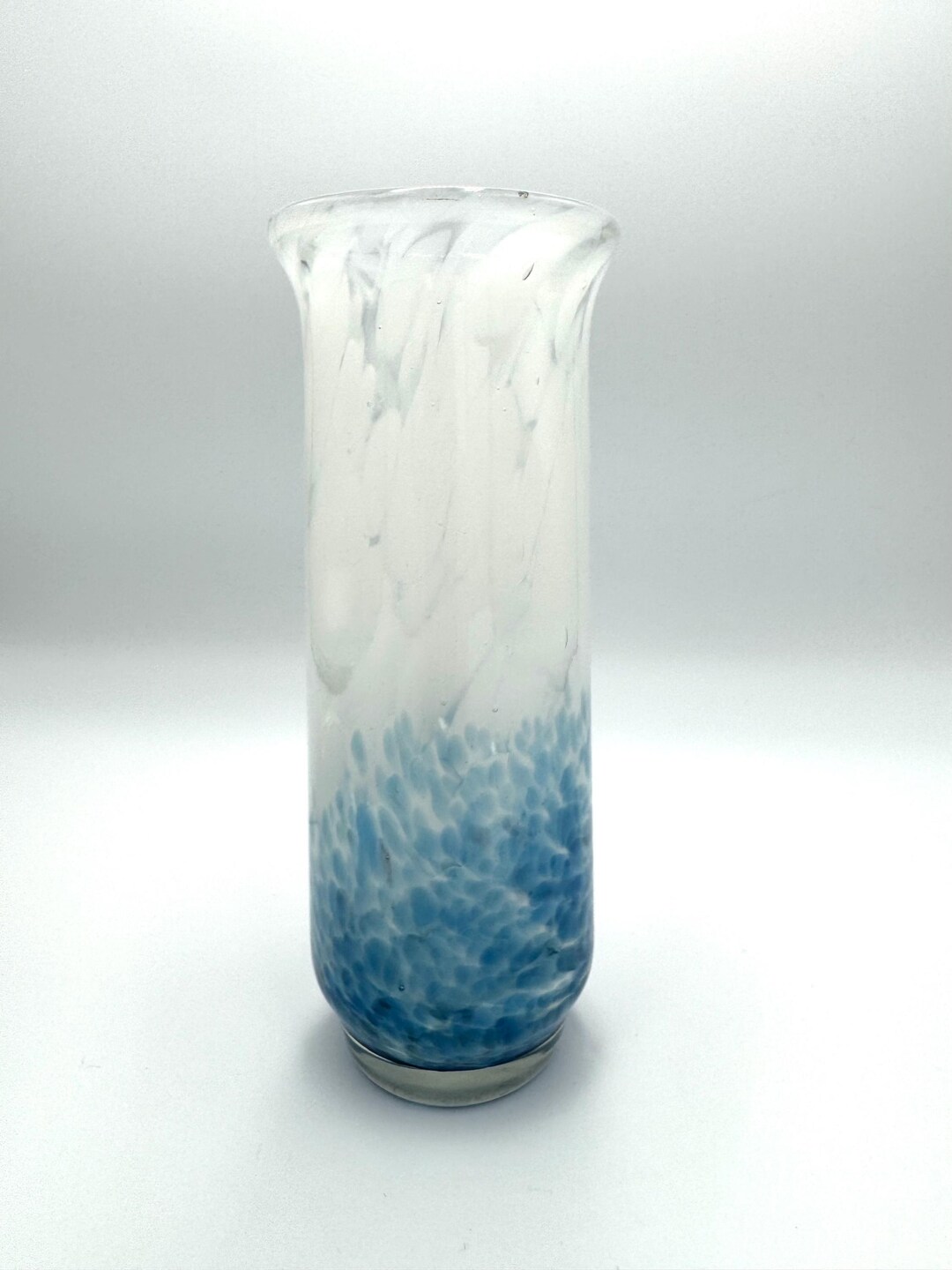 Vintage Mtarfa Malta Art Glass Vase – Hand Blown Mid Century Glass ...