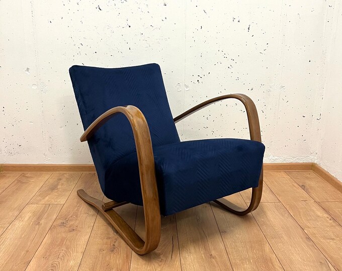Halabala H269 - Retro Armchair - Etsy