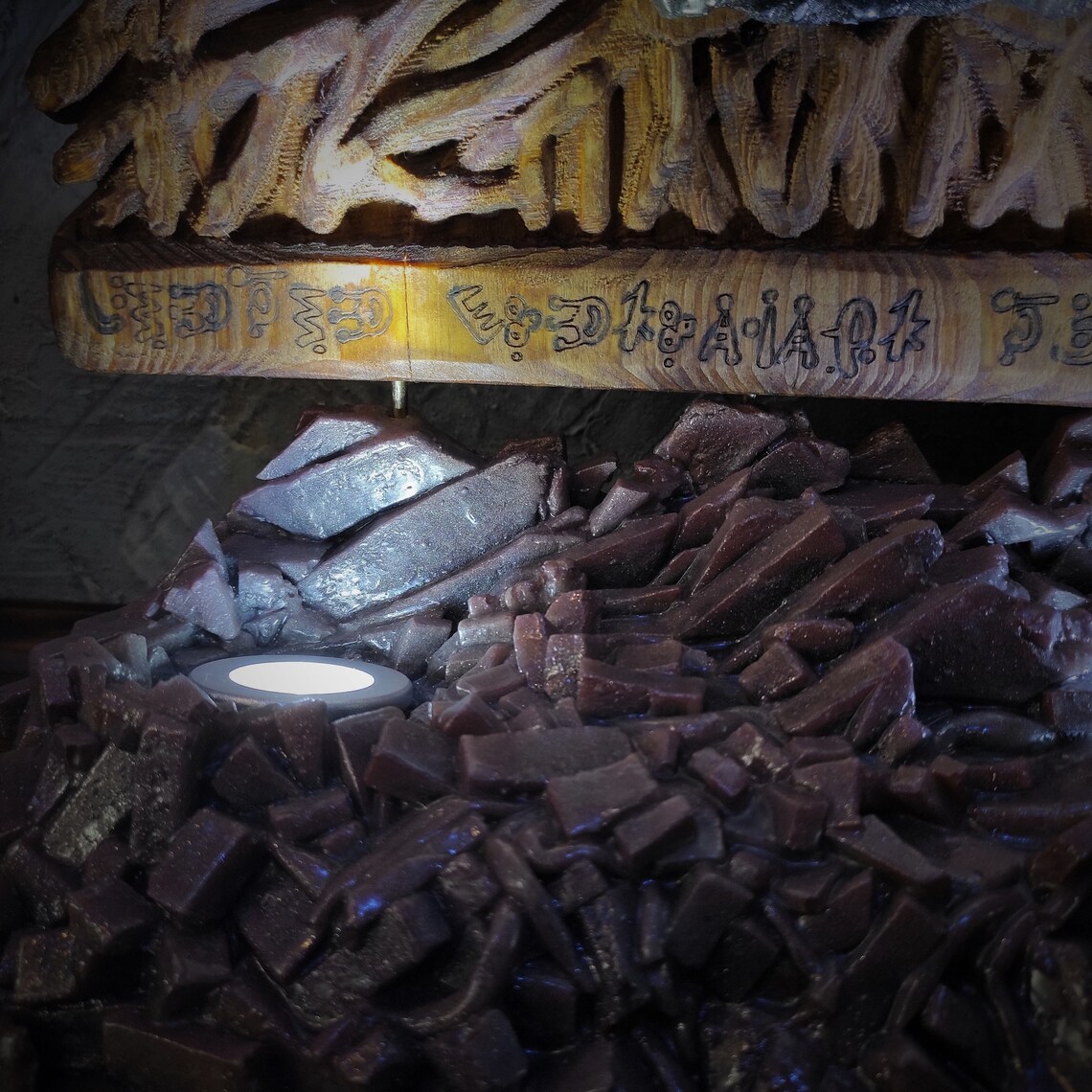 Alien Wall Sculture Alien Head Wall Creepy Decor - Etsy