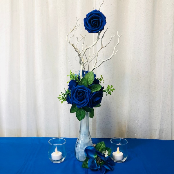 Blue Centerpiece - Etsy