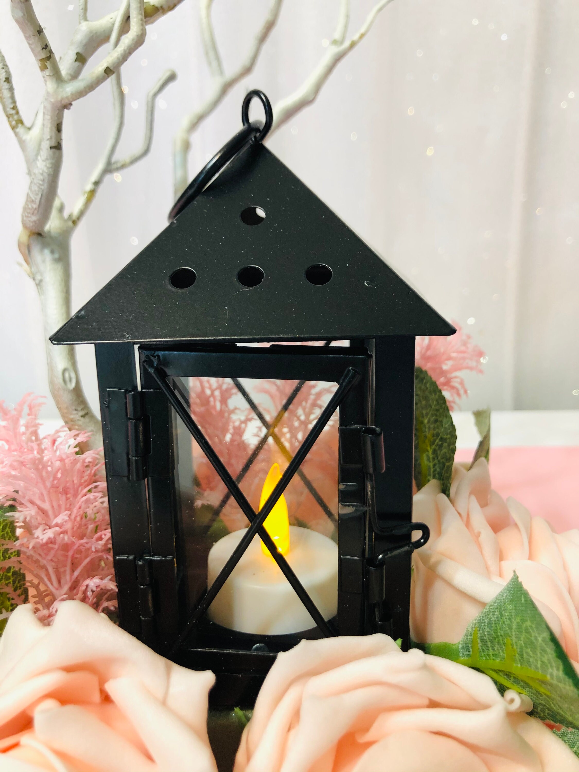 Mini Tealight Lantern Centerpieces, Wedding Centerpieces, Quinceanera ...