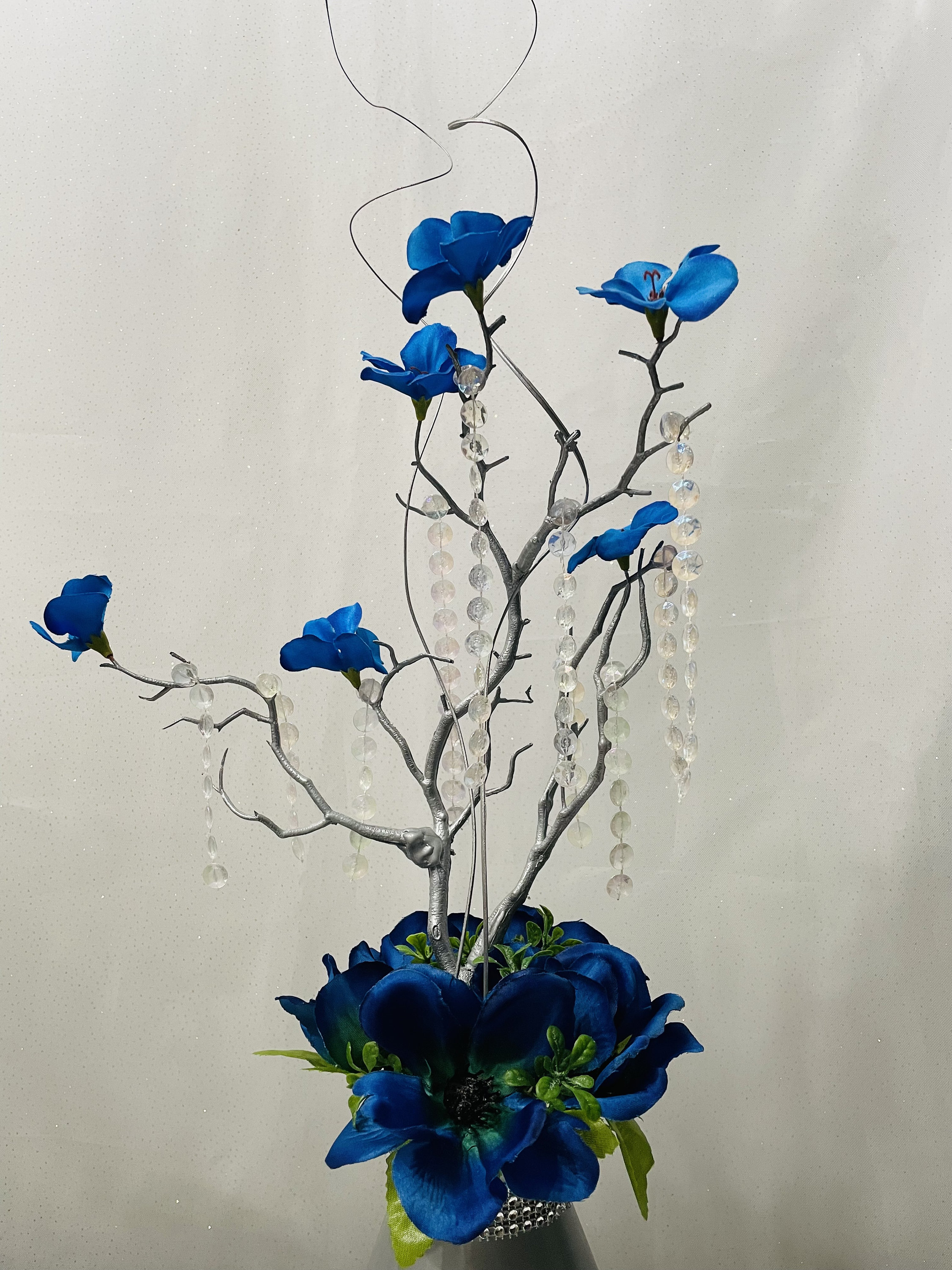 Mesa Principal De Boda Azul