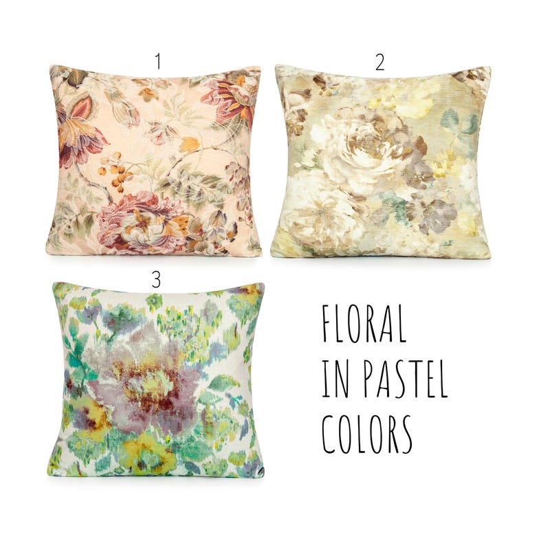 Pastel Throw Pillow - Etsy