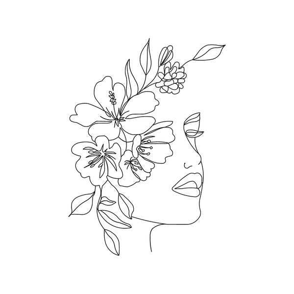 Line Art Embroidery - Etsy