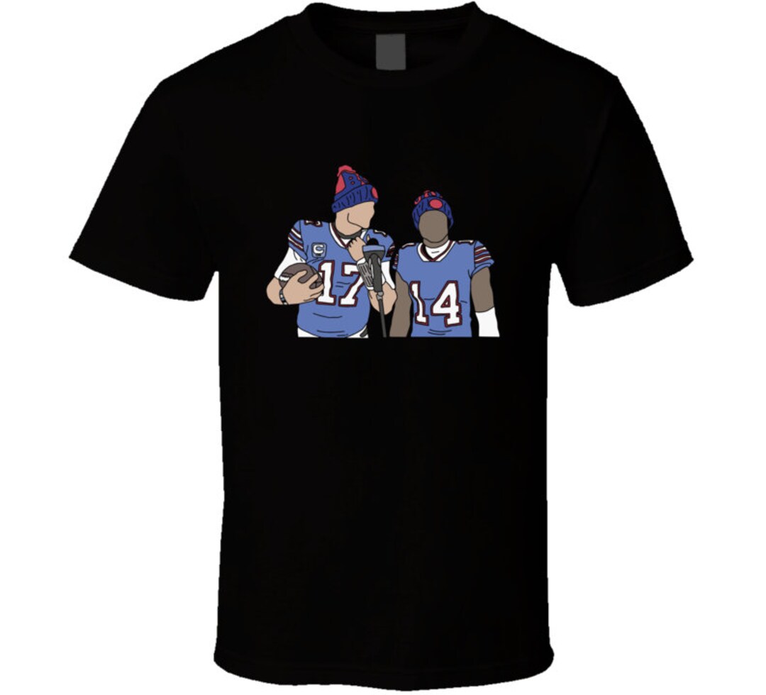 Allen and Diggs Bills Sketch Fan Tshirt Allen Bills Mafia T - Etsy
