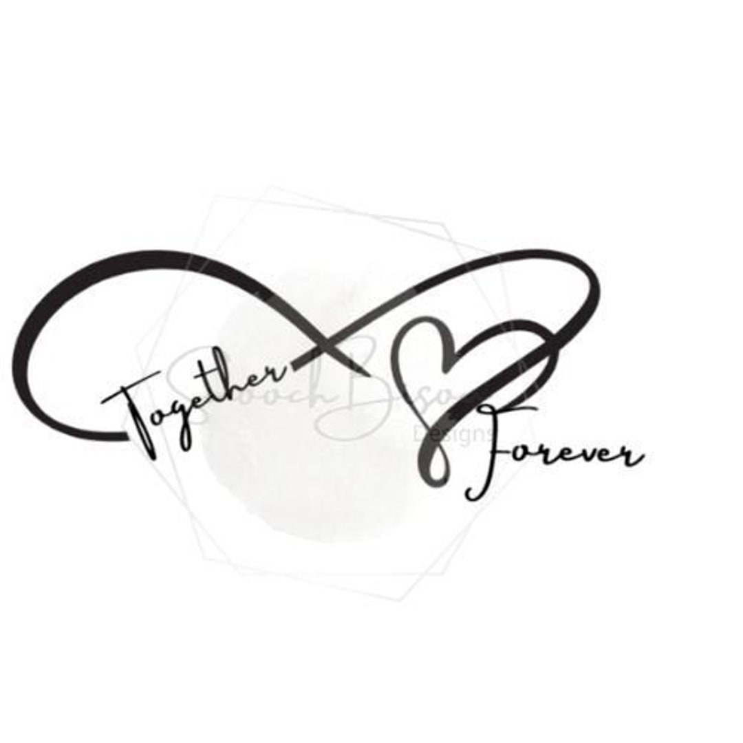 Together Forever. SVG File +. Bride and Groom. Wedding. Engagement ...
