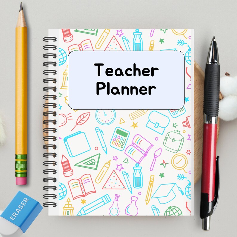 Digital Teacher Planner,academic Planner,goodnotes Planner,ipad Planner ...