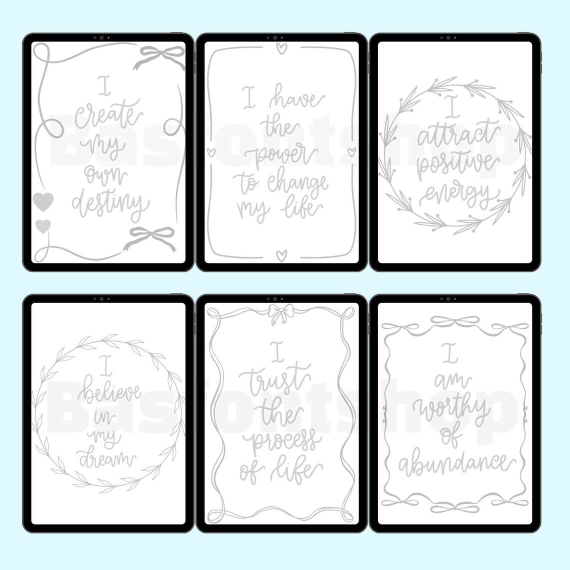 Manifest Worksheet,affirmation Worksheets,tracing Worksheets,lettering ...