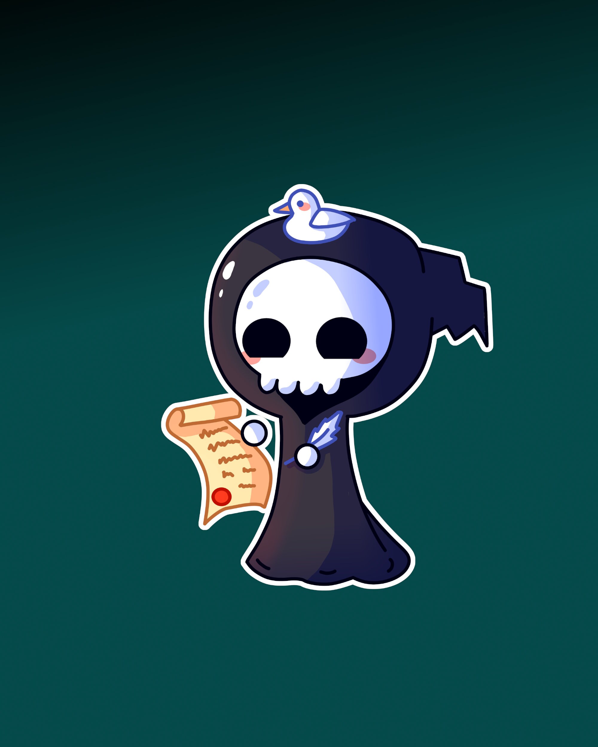 Chibi Grim Reaper