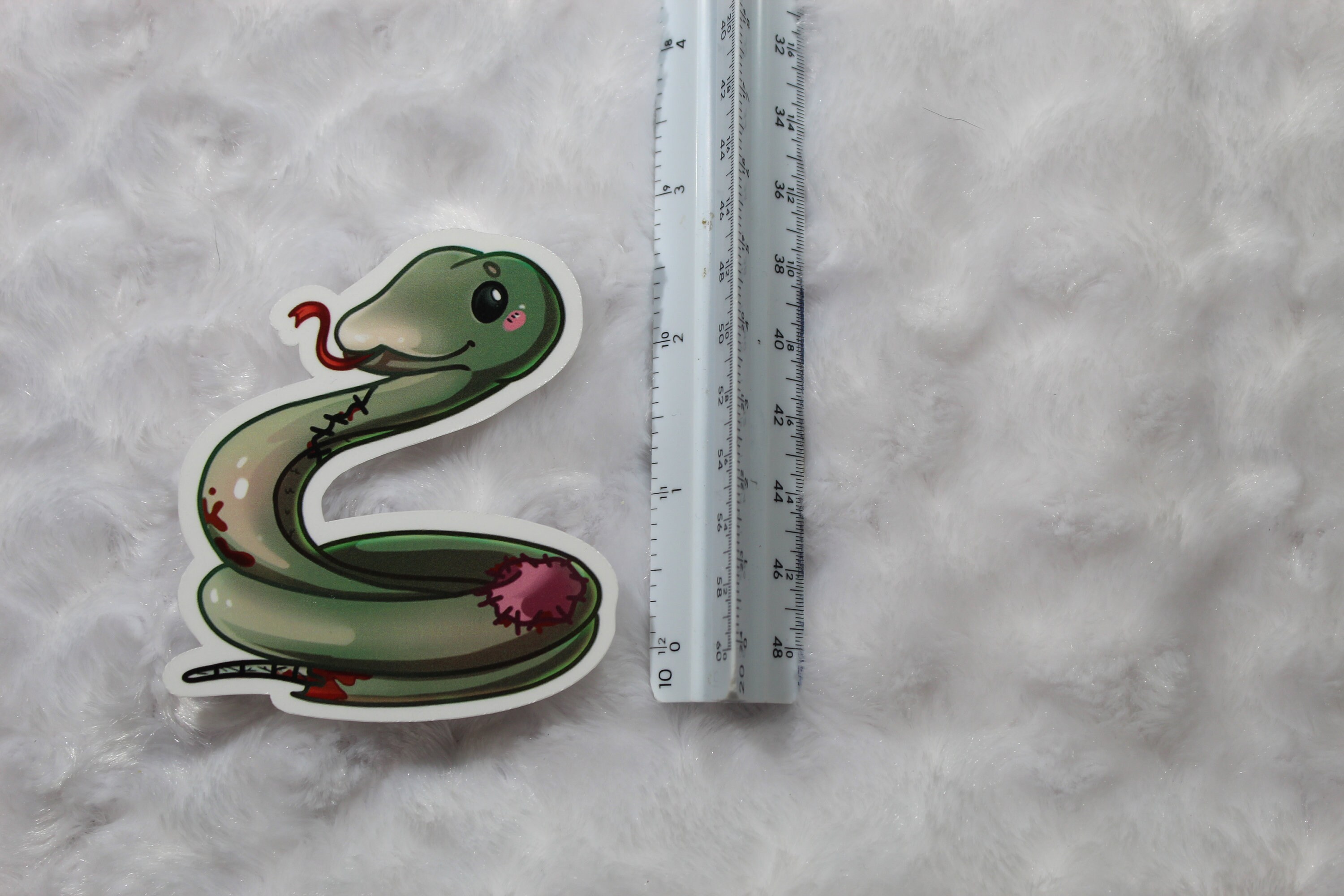 Undead Snake Sticker Graveyard Buddy Zombie Friends Great - Etsy UK