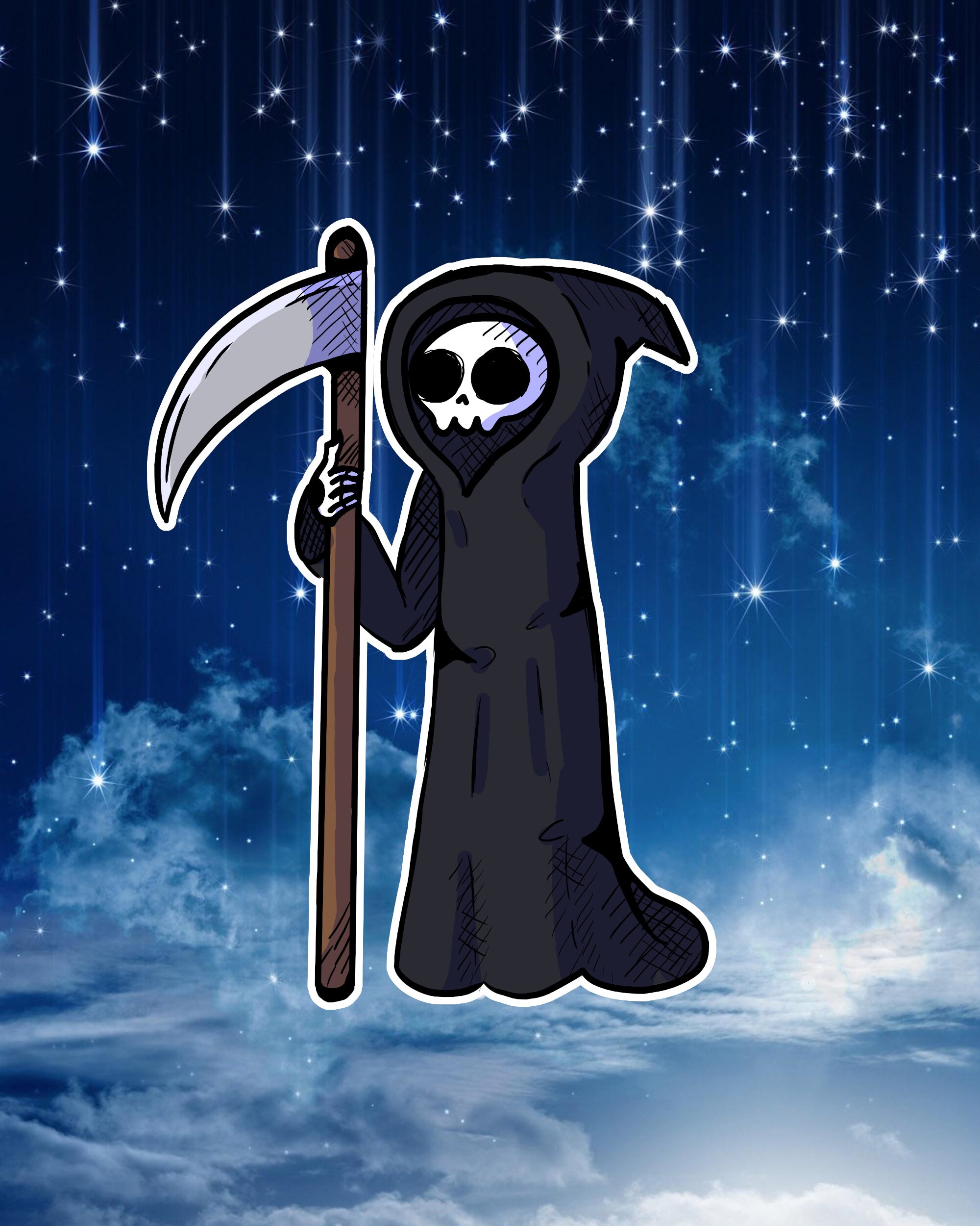 Cute Reaper Wallpaper