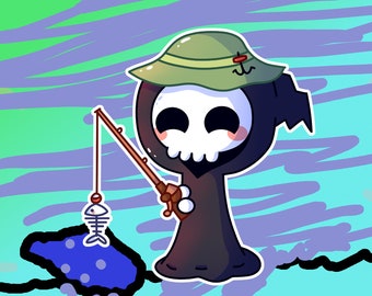 Paper Billy Strings Hooked on Strings Vinyl Sticker Bass Fishing ...