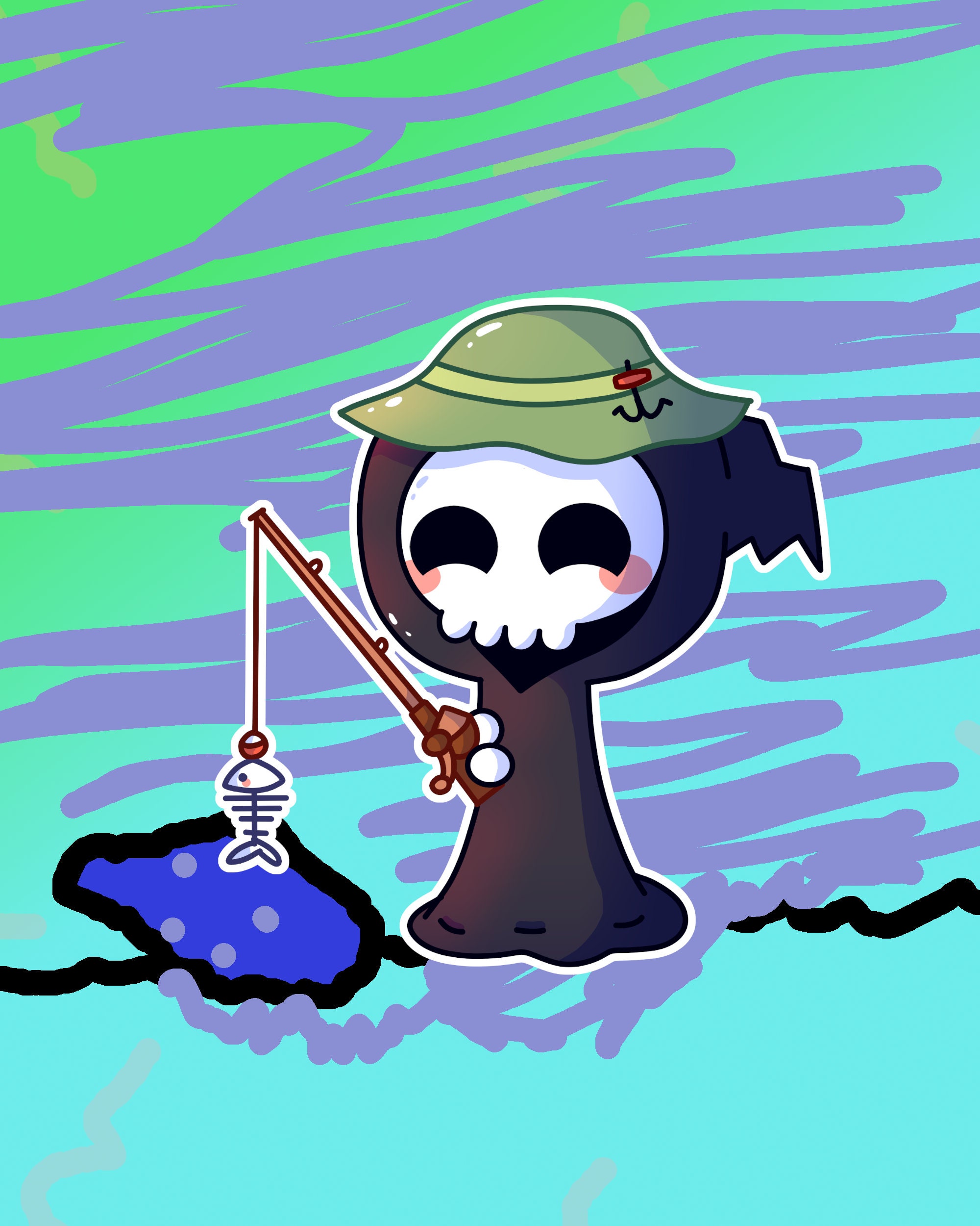 Fish Reaper Graphic