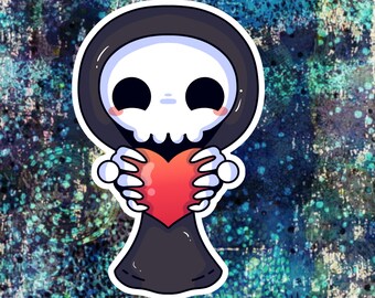 Grim Reaper Hearts - Etsy