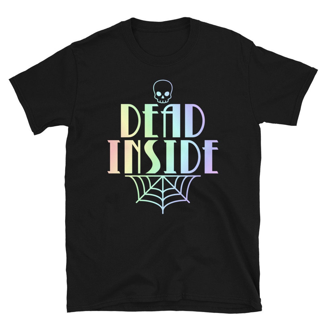 Dead Inside Gothic Design Stitched up Creatives - Etsy