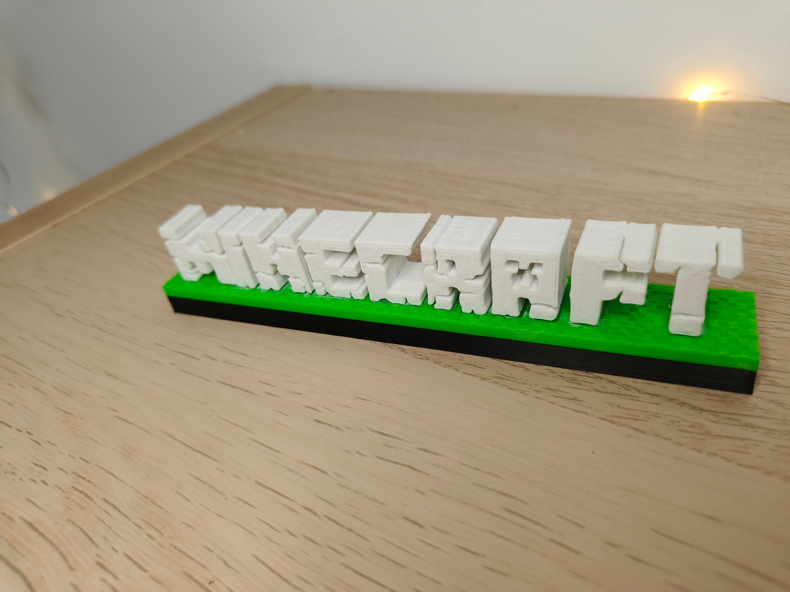 Minecraft 3D Logo - Etsy