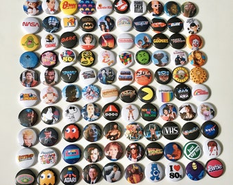 80s Buttons | Etsy