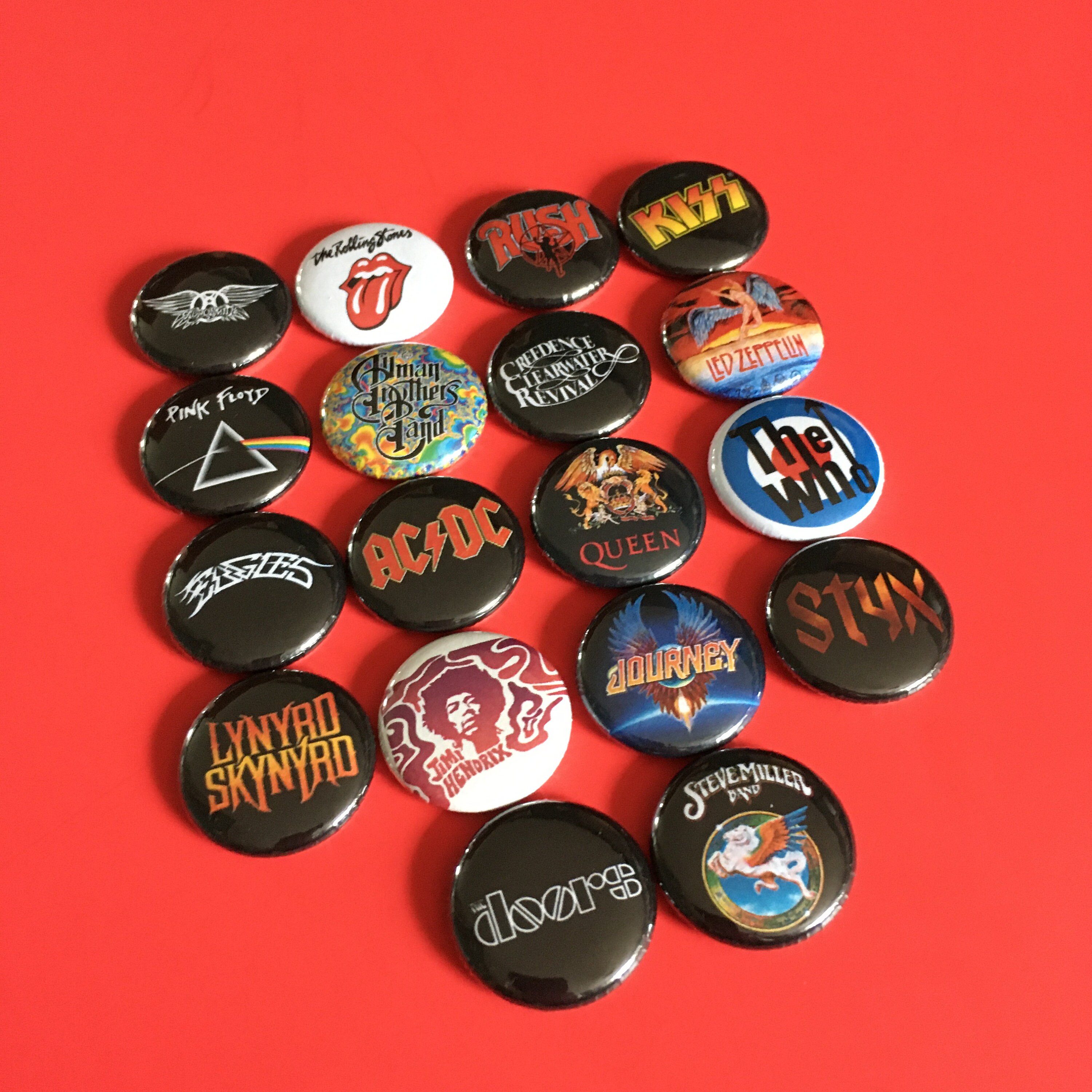 Music Band Pins at Tamara Wilson blog