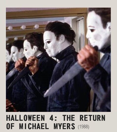 HALLOWEEN 4 Movie Poster - Etsy
