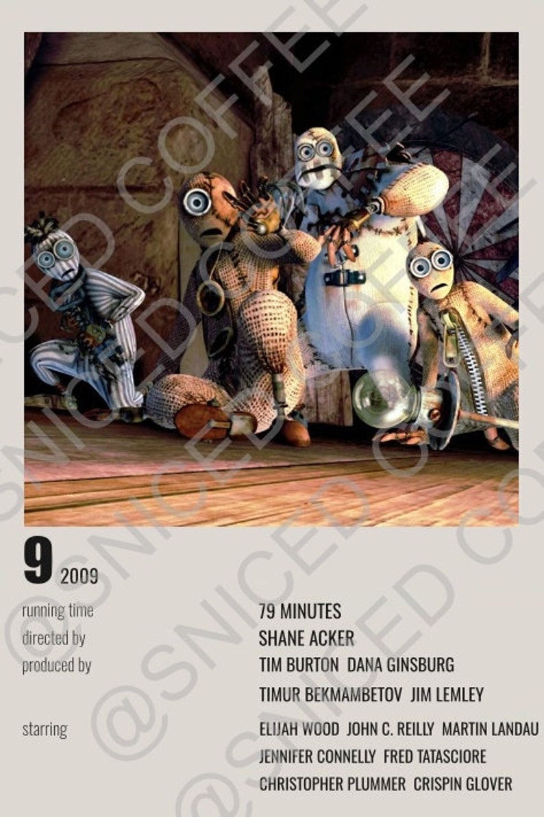 9 Movie Poster - Etsy