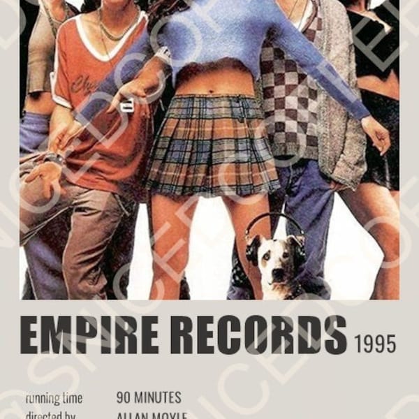 Empire Records - Etsy