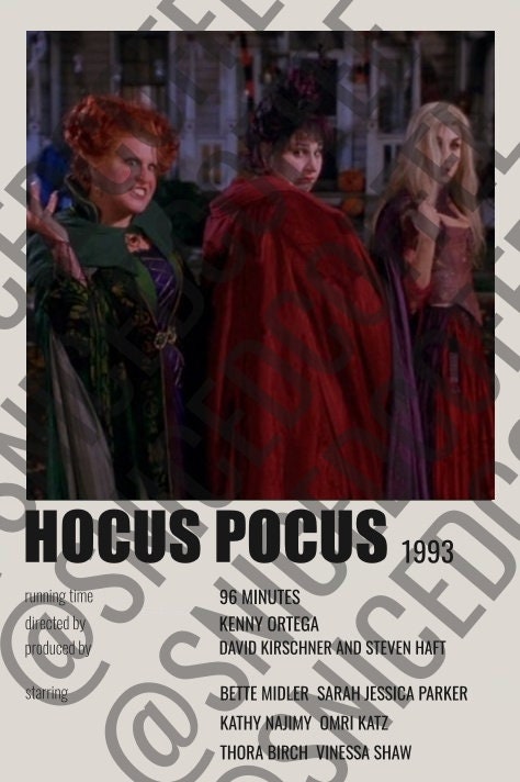 Hocus Pocus Movie Poster