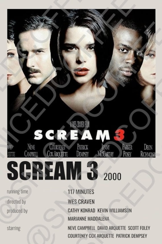 Scream 3 Movie Poster