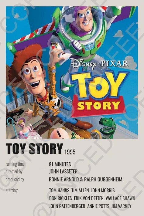 Toy Story Movie Poster- Digital Print - Etsy