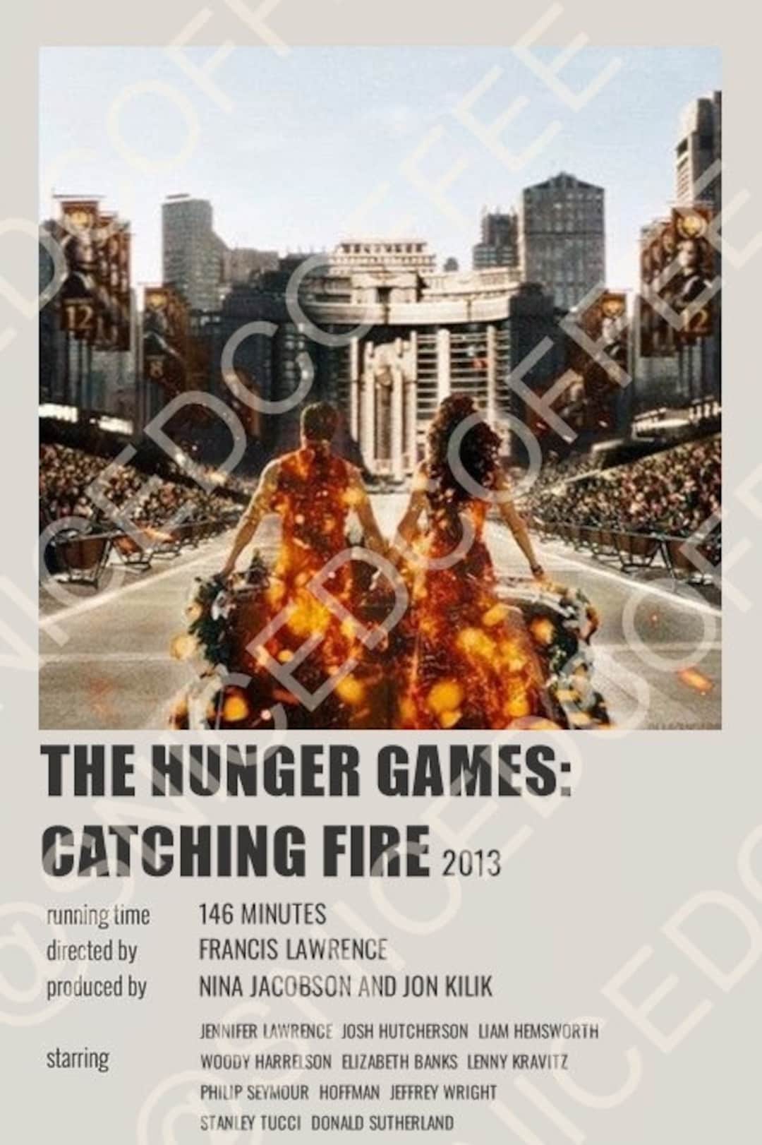 HUNGER GAMES 2 Movie Poster - Etsy