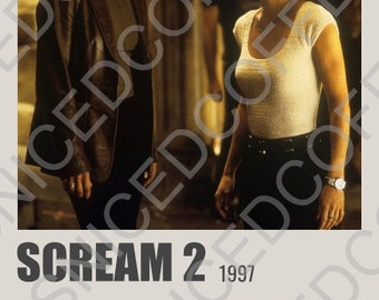 SCREAM Movie Poster- Digital Print - Etsy