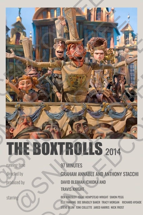 The Boxtrolls Movie Poster