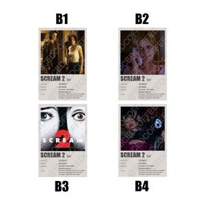 Scream Movies Poster Collection - Read Directions Before Buying ...